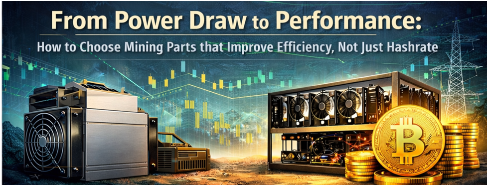 From Power Draw to Performance: How to Choose Mining Parts That I